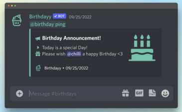 13 Birthday Bots On Discord, Slack, and Teams For Epic Celebrations