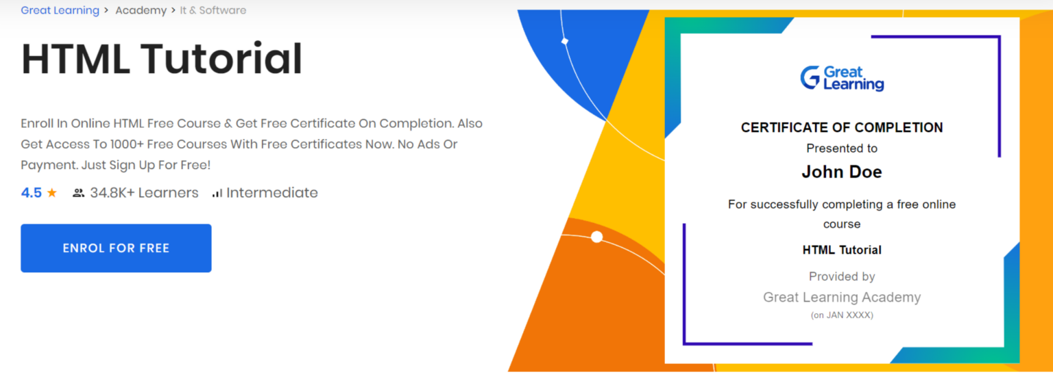 10 Best Learning Resources to Master HTML for FREE