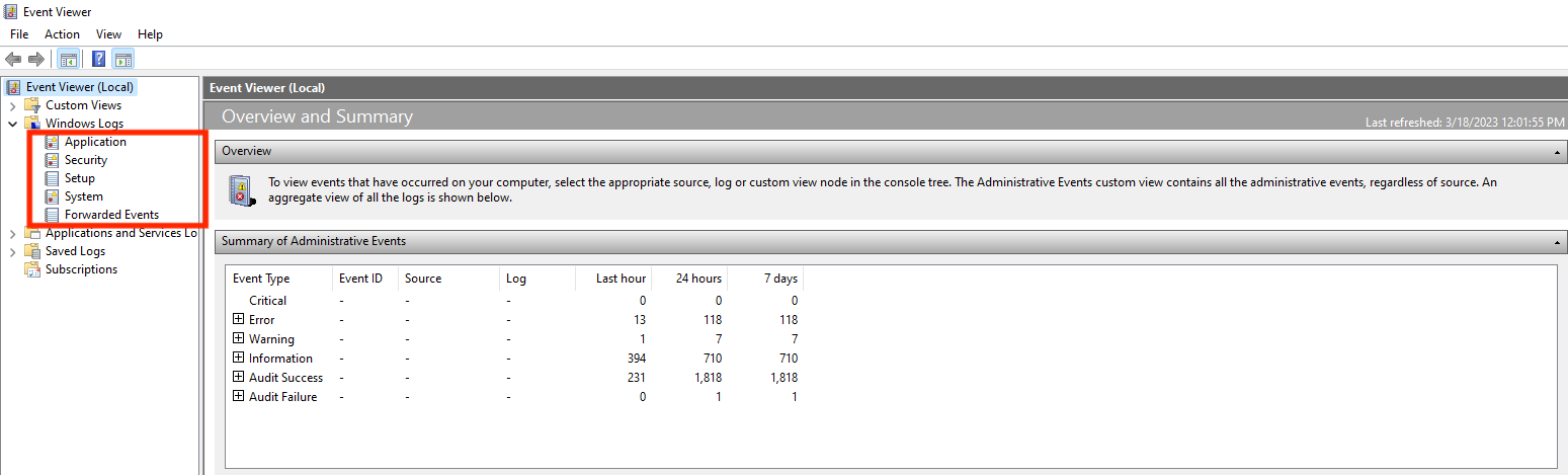 Que es Windows Event Log? – An Introduction Guide - Geekflare
