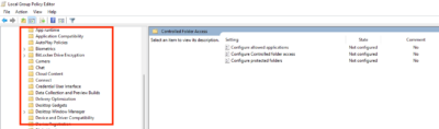 3 Ways to Enable/Disable Controlled Folder Access