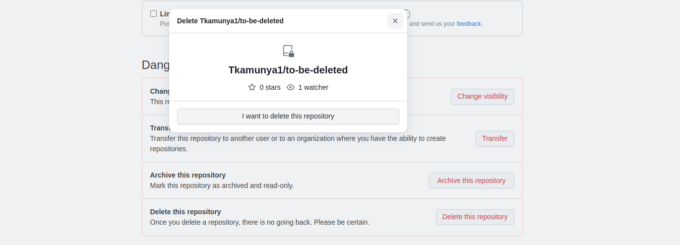 2 formas fáciles de eliminar el repositorio de GitHub