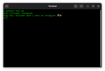 How to Download Instagram Data Using Python