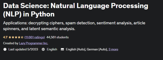 Natural Language Processing (NLP) Algorithms Explained