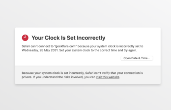 [Fixed]: "Your Clock is Ahead" Error on Mac