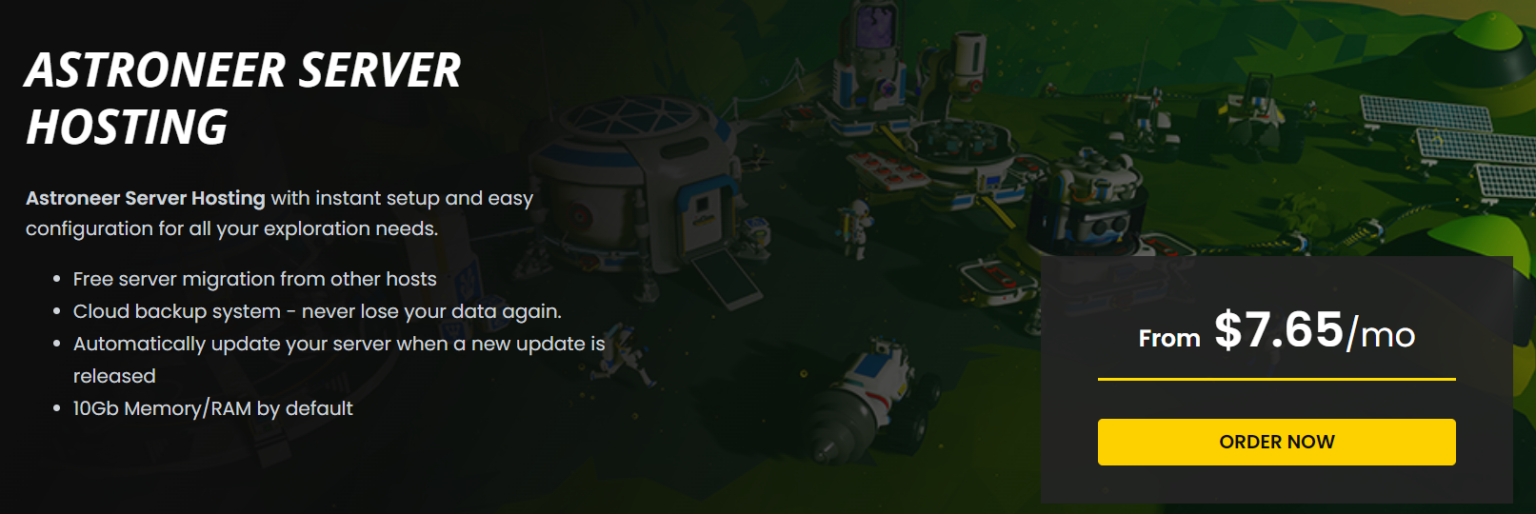 8 Astroneer Dedicated Server Hosting to Conquer the Cosmos