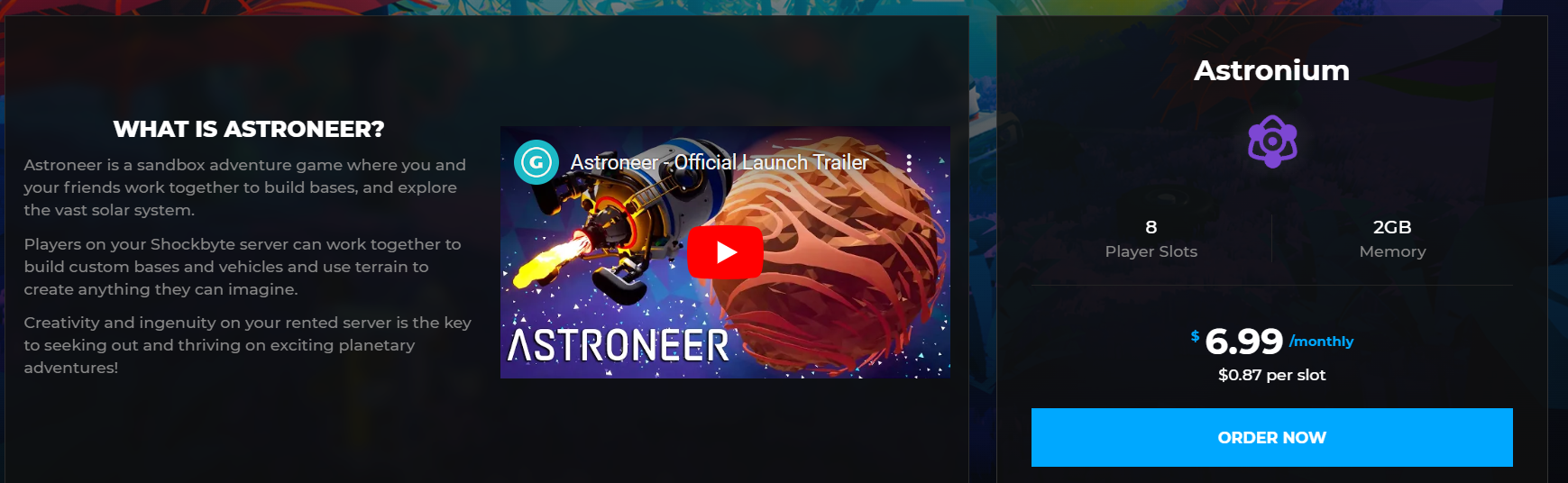 8 Astroneer Dedicated Server Hosting to Conquer the Cosmos