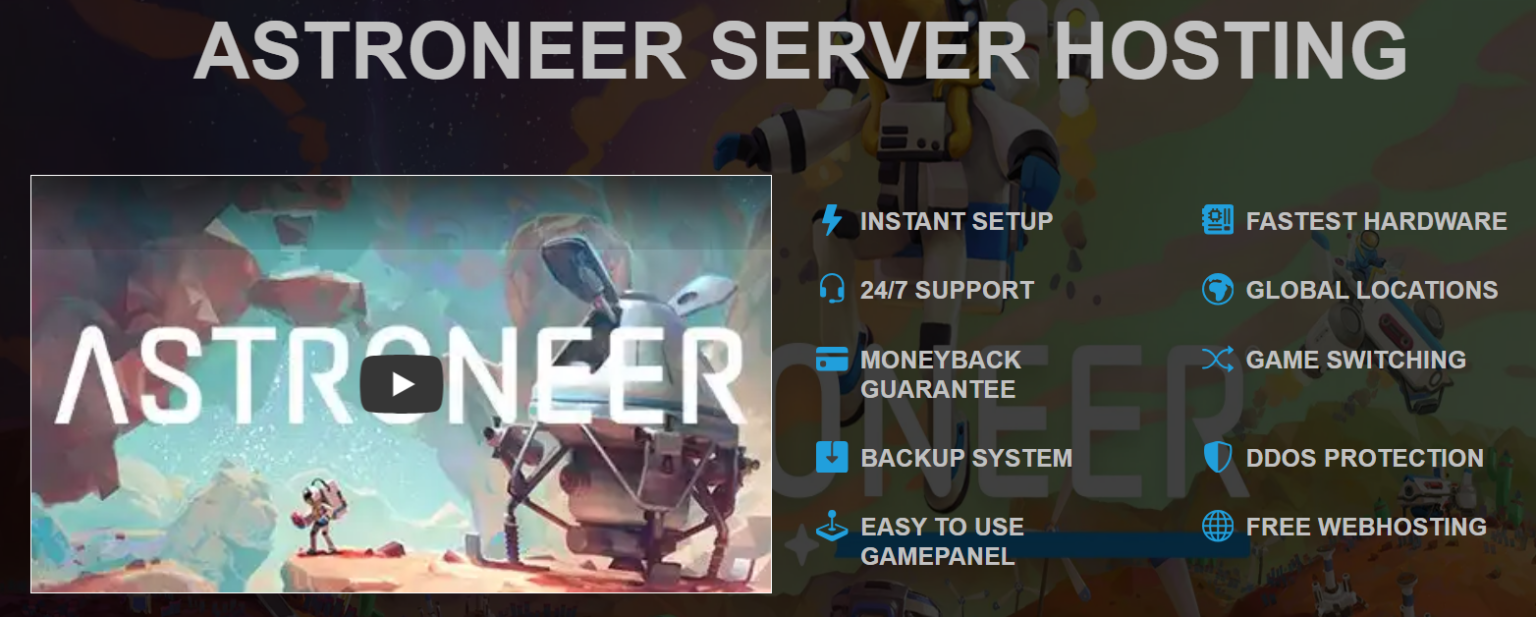 8 Astroneer Dedicated Server Hosting to Conquer the Cosmos