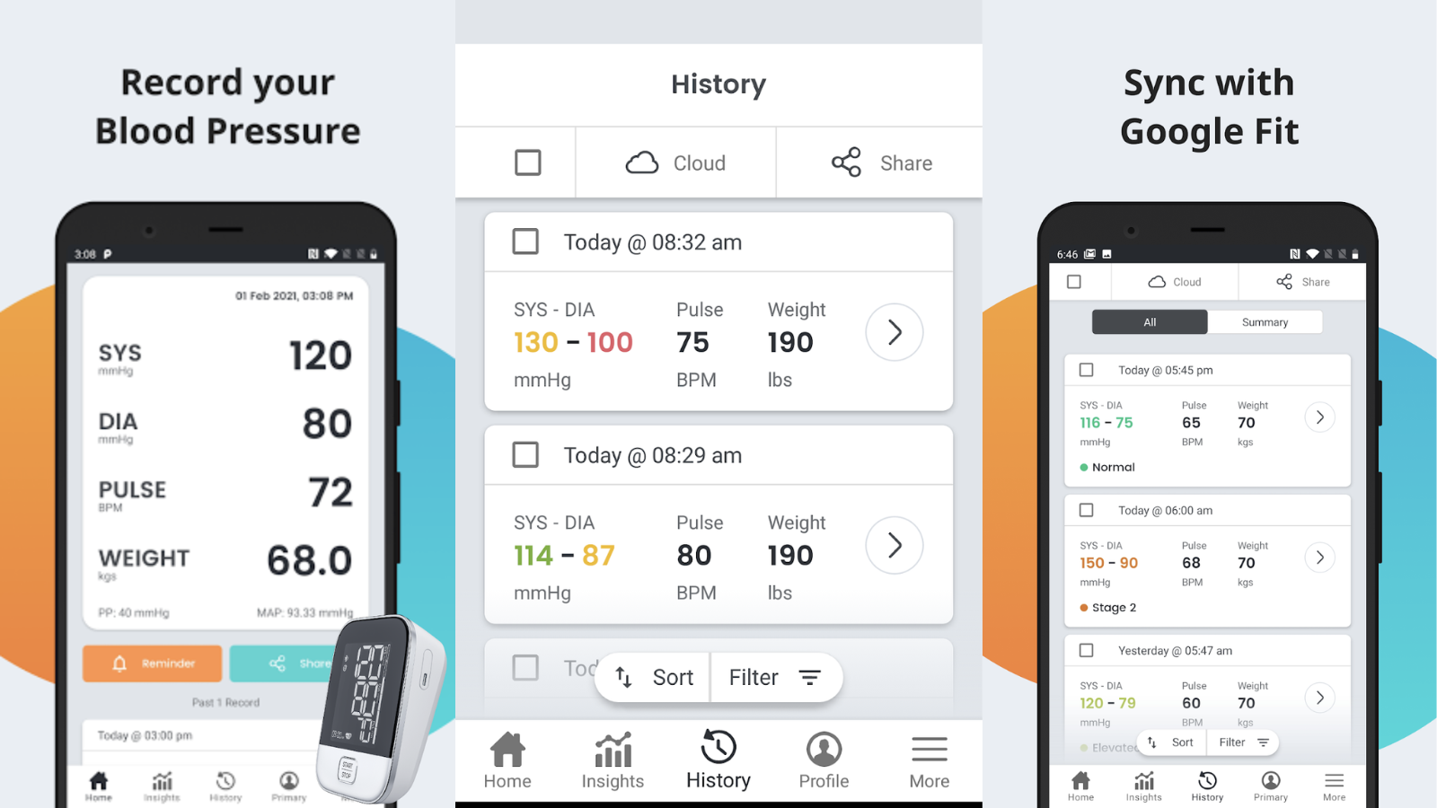 8 applications de suivi de la tension artérielle (Android) pour garder ...