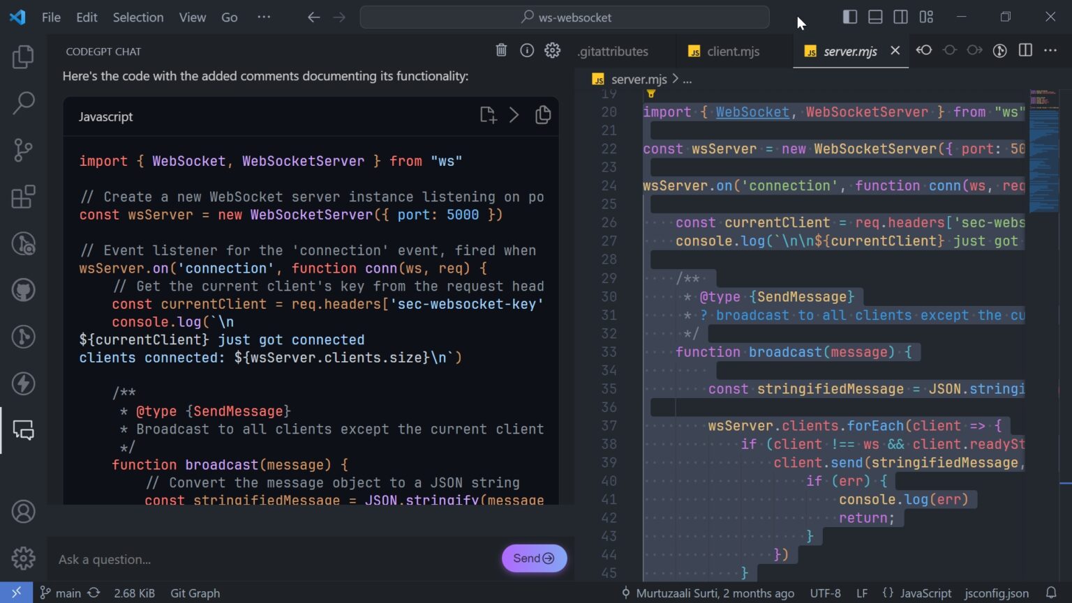 ChatGPT with VS Code: First Steps Towards Effortless Coding