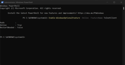 How to Fix telnet command not found