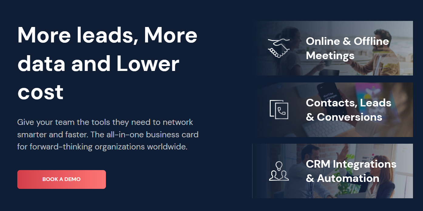 Business Cards Sharing Made Digital with Mobilo