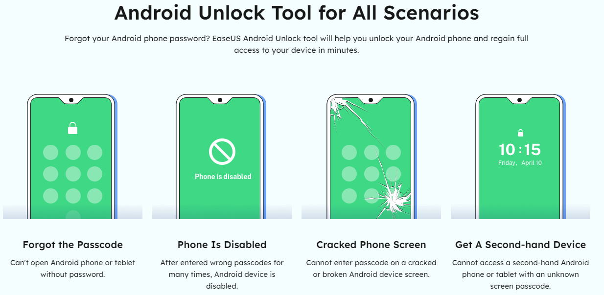 8 Android Lock Screen Removal Tools [Unlock Android]