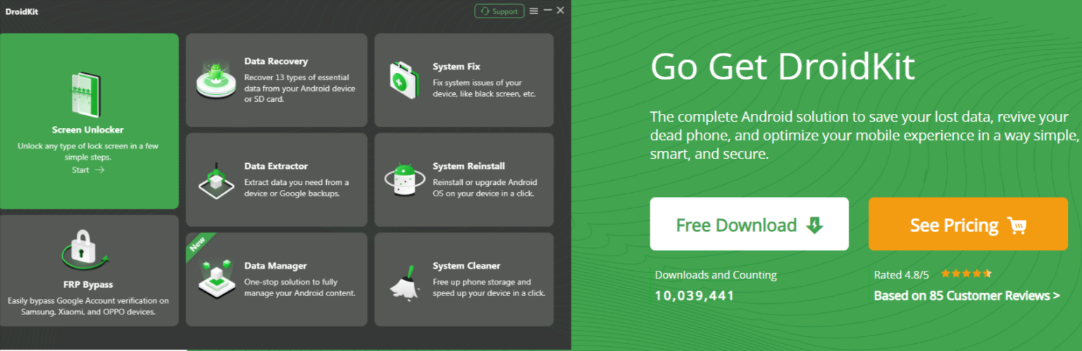 8 Android Lock Screen Removal Tools [Unlock Android]