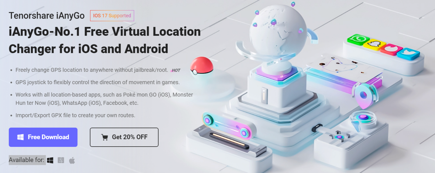 7 meilleures applications de changement de localisation GPS pour iOS