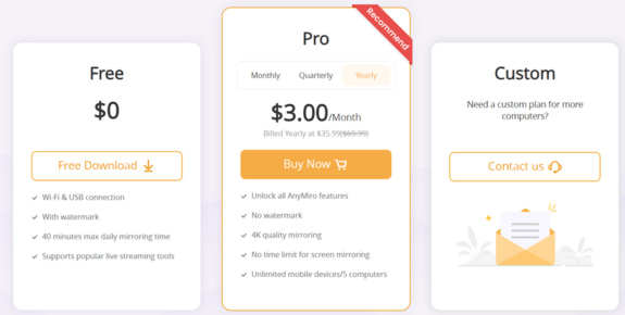 iMobie AnyMiro: Screen Mirroring Made Easy