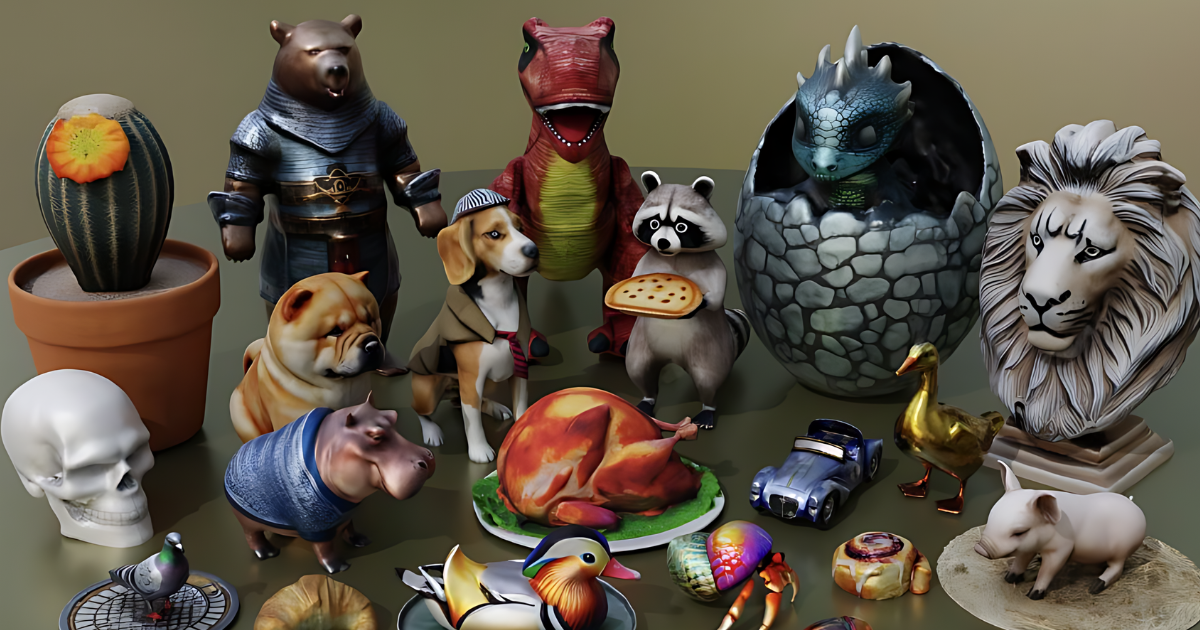 Create 3D Assets in Under 60 Seconds With This New AI Tool