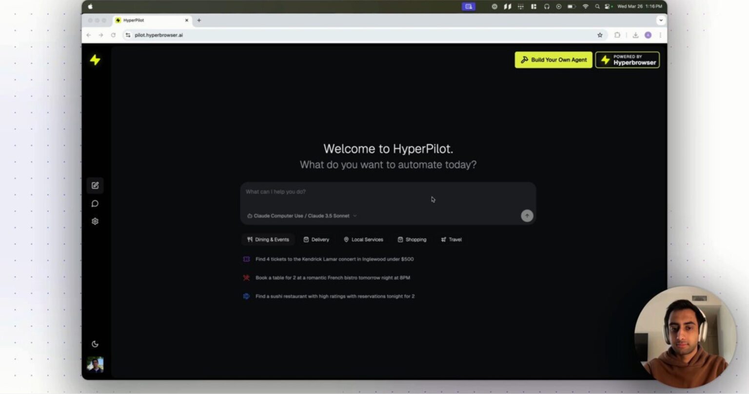 This Y Combinator-Backed AI Browser Lets You Use OpenAI and Anthropic Agents for Free