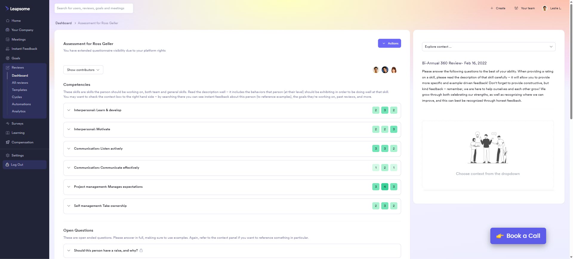 Leapsome Review: Leap to People Success