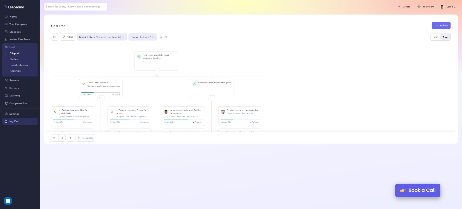Leapsome Review: Leap to People Success