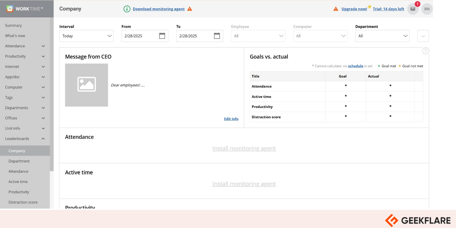 Best Employee Monitoring Software for More Work Productivity