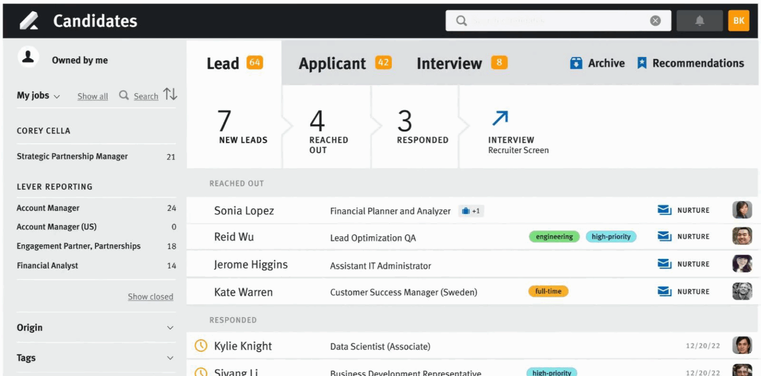 18 Best ATS Software in 2025: Find the Perfect Applicant Tracking System
