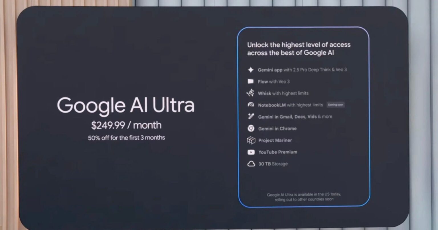 Google's Most Expensive AI Plan Is Here