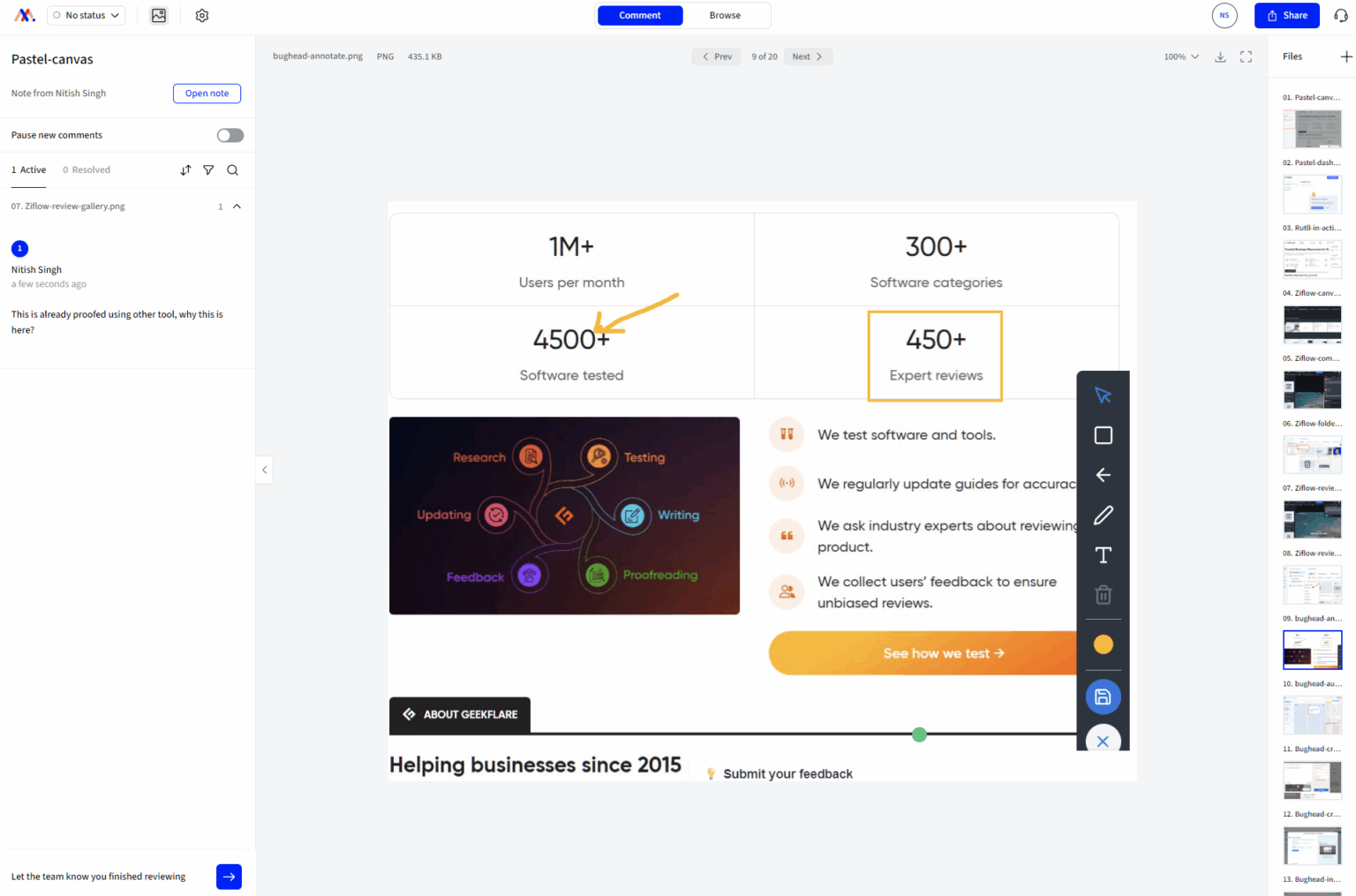 Top 15 Visual Feedback Tools for Annotation & Design Collaboraiton