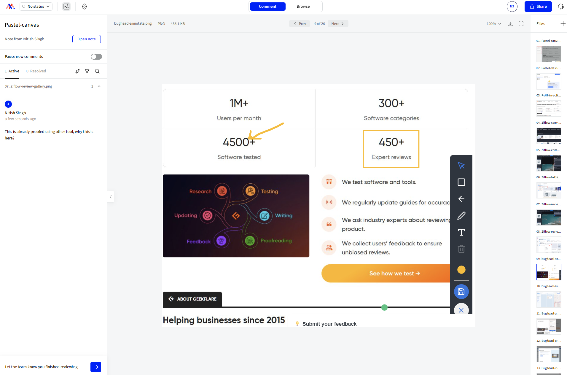Top 15 Visual Feedback Tools for Annotation & Design Collaboraiton