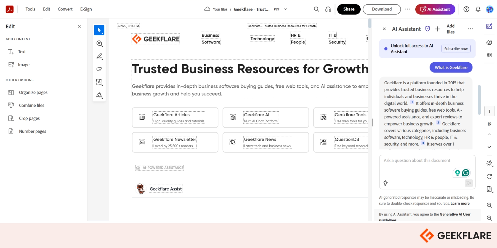30+ Best PDF Editors [Free & Premium Options]