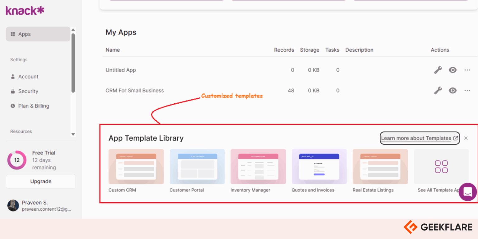 Knack Review: Knock Your Legacy System with No-Code App Builder