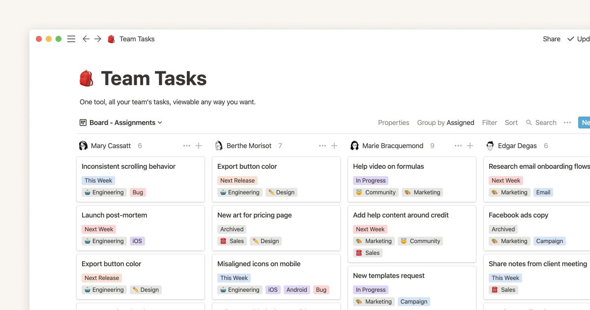 You Can Now Focus Better With Notion's Redesigned Databases