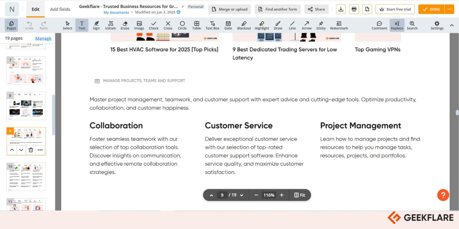 30+ Best PDF Editors [Free & Premium Options]