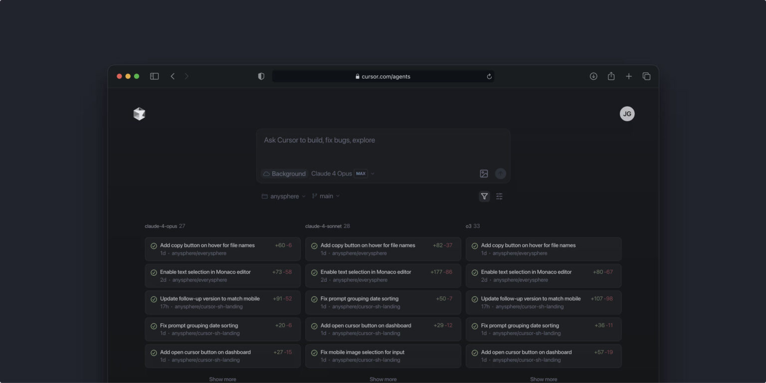 You Can Now Use Cursor Agents on the Web and Your Phone